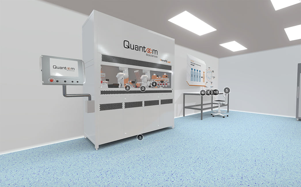 Ntensify™ midi virtual showroom • Quantoom Biosciences