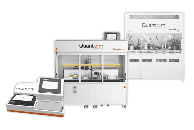 mRNA production reinvented • Quantoom Biosciences