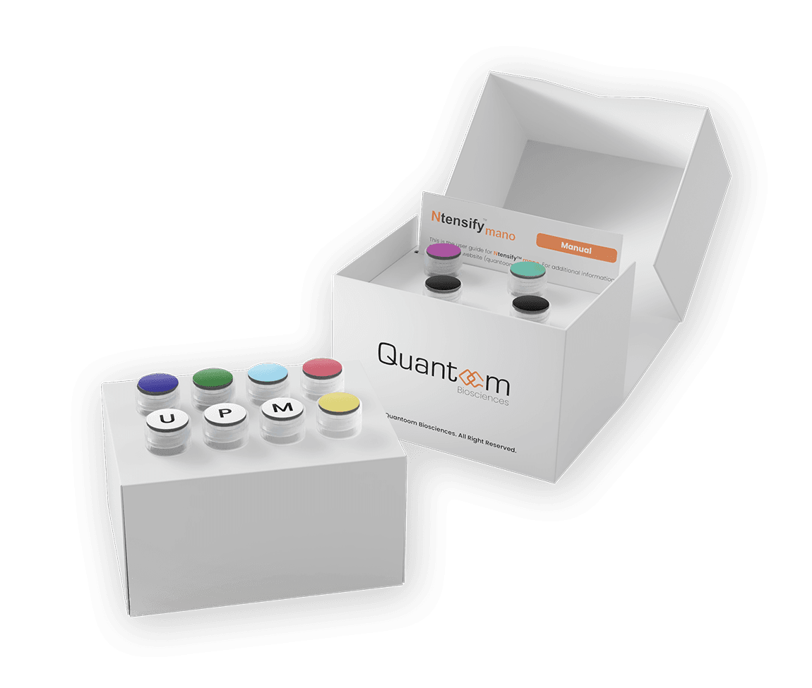 mRNA Kit containing all the reagents • Quantoom Biosciences